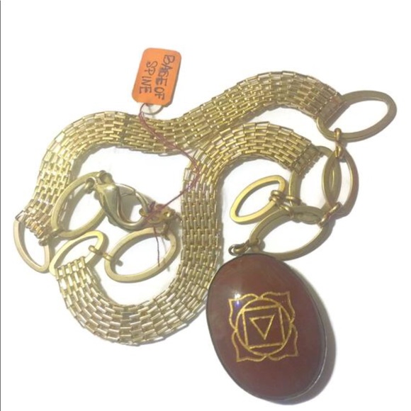 originelle | Jewelry | Handmade Root Chakra Necklace | Poshmark